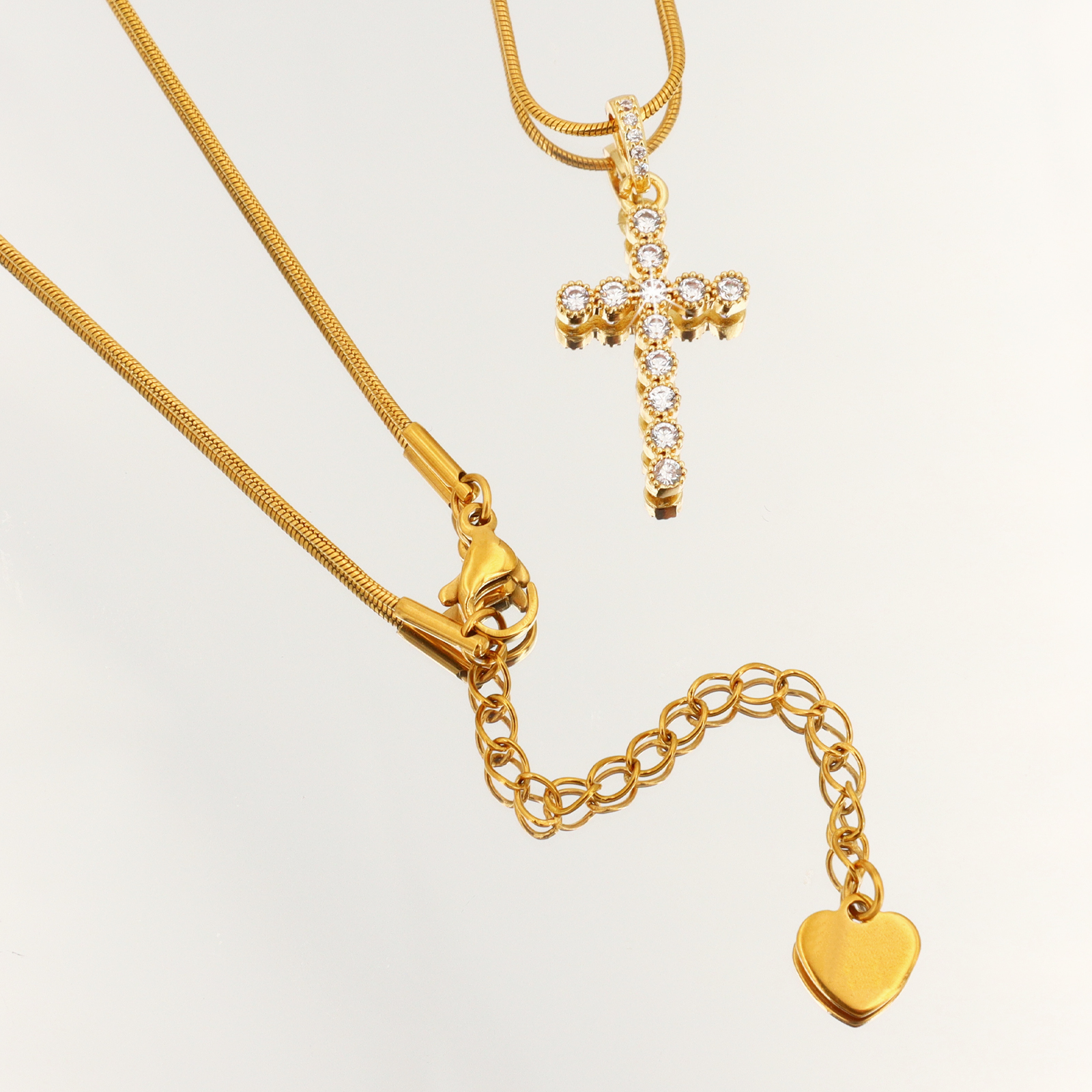 For you Unisex Necklace Cross Simple Adjustable Accessory With Paper ...