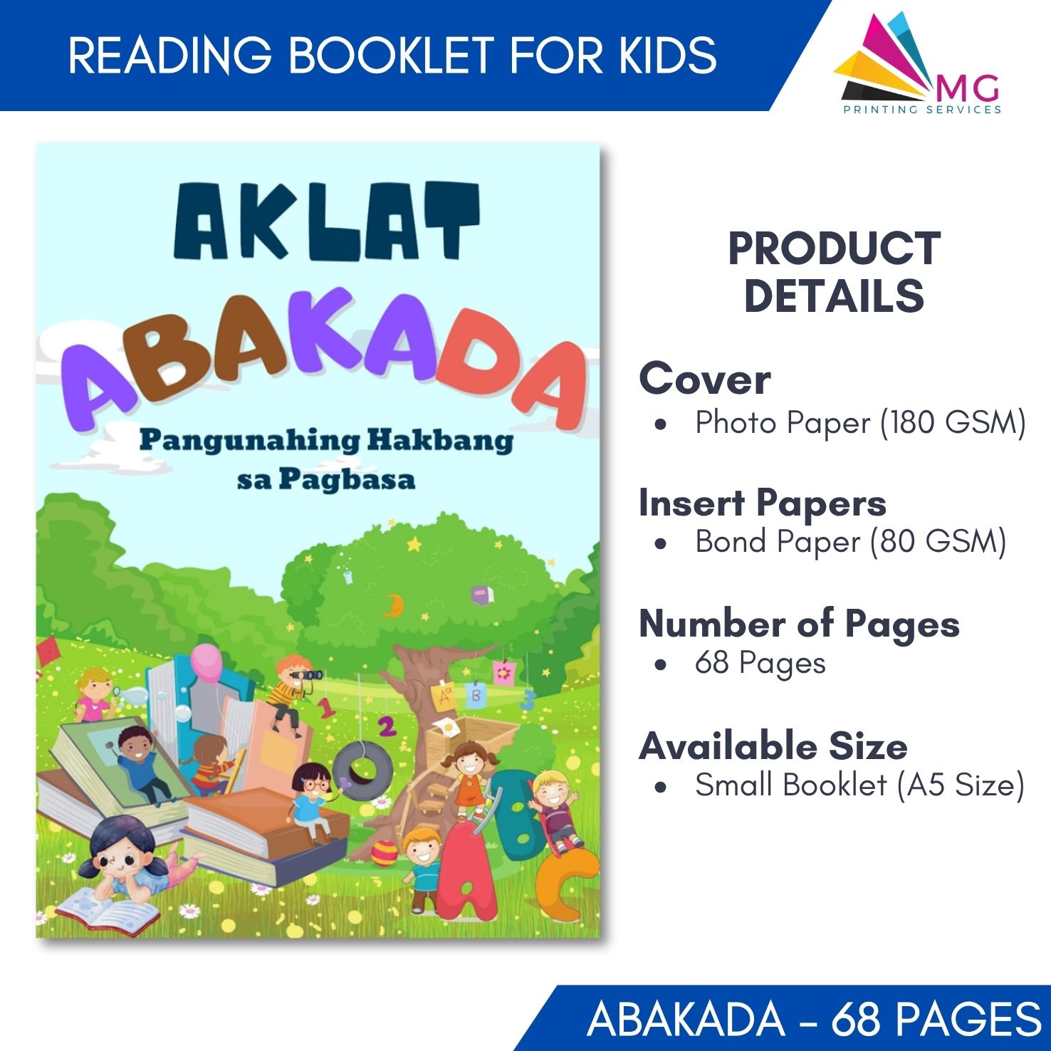 Reading Booklet (Filipino) - Abakada / Magbasa Tayo Claveria Approach ...
