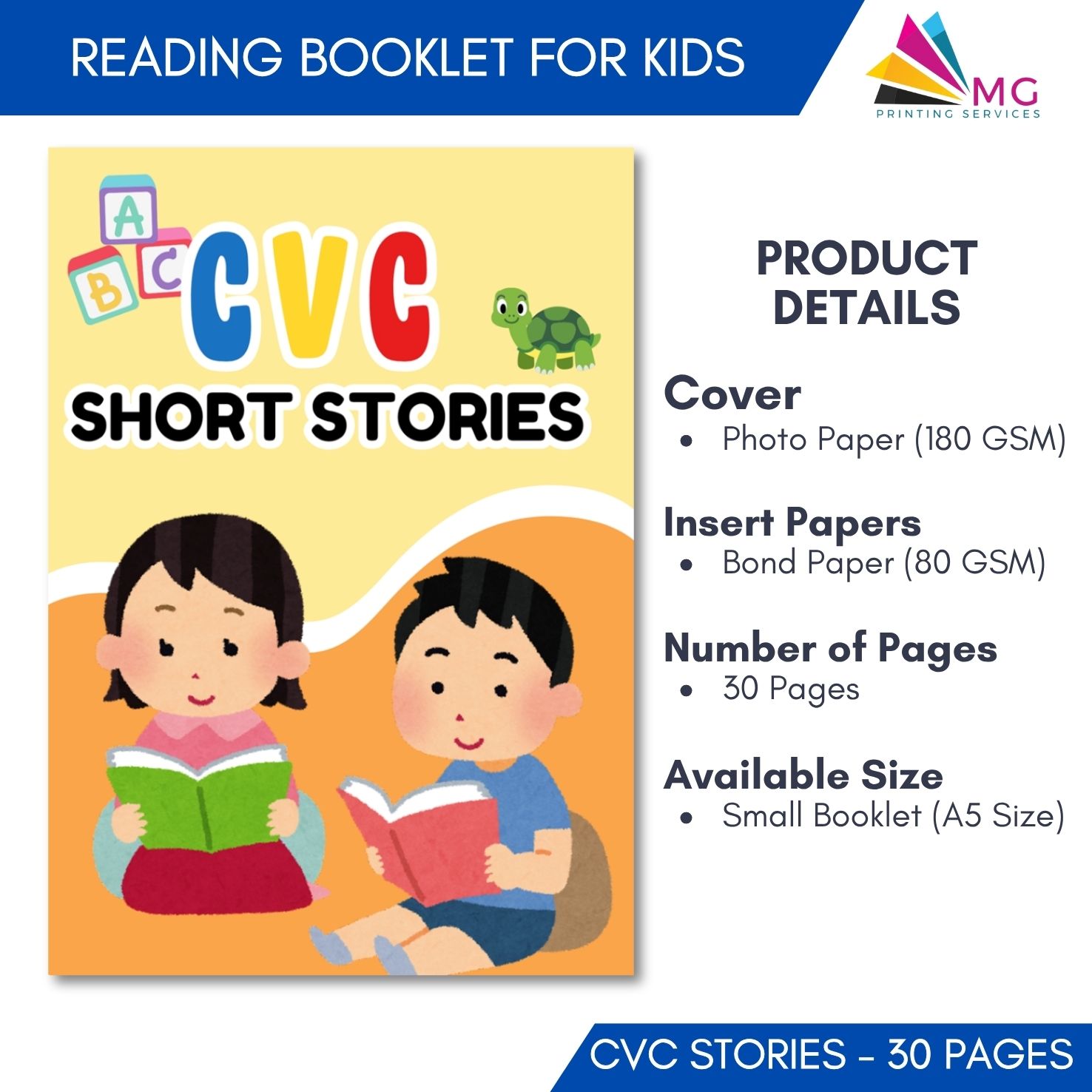 Reading Booklet (English) - CVC Fun and CVC Stories | Shopee Philippines
