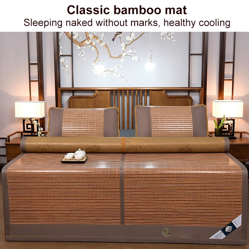 【On Hand】Bamboo Mat For Bed Banig Carpet Bed Mat Cool Sleeping Native ...