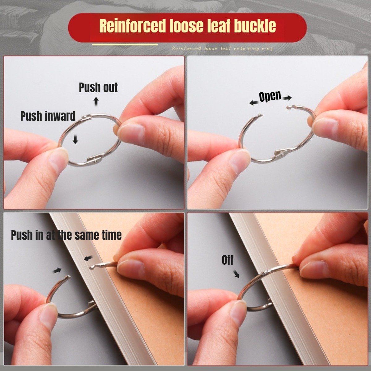 Loose-leaf Sketchbook 32k/24k/A5/16k/A4 75Sheets 160G 2Ring Refillable ...