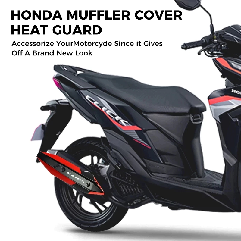 Honda Click V2/V3 150i/125i Heat Guard Muffler Protector Game Charger ...