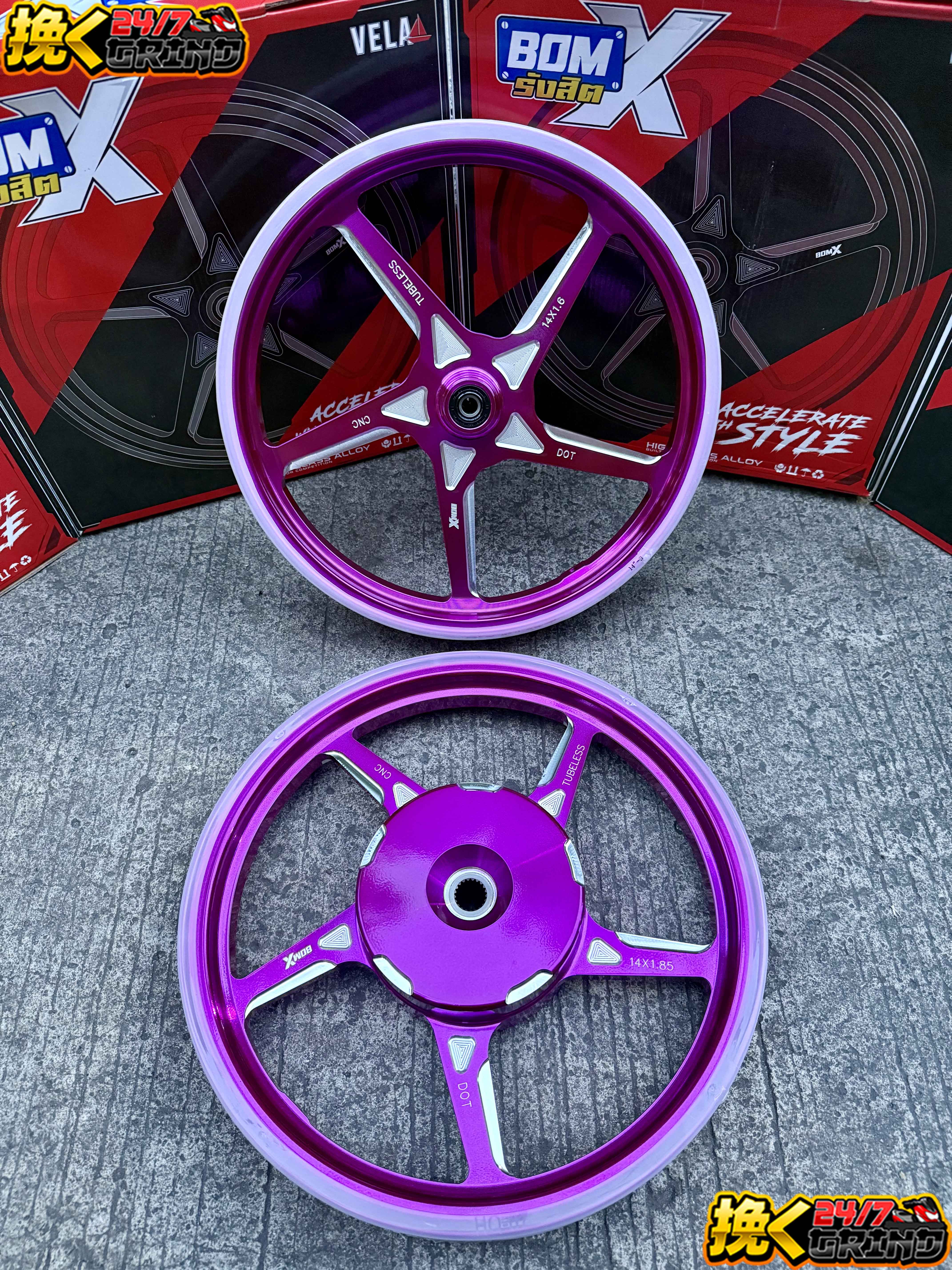 BOM X CNC MAGS Vela For Honda Click 125i / 150i v1 v2 v3 | Shopee ...