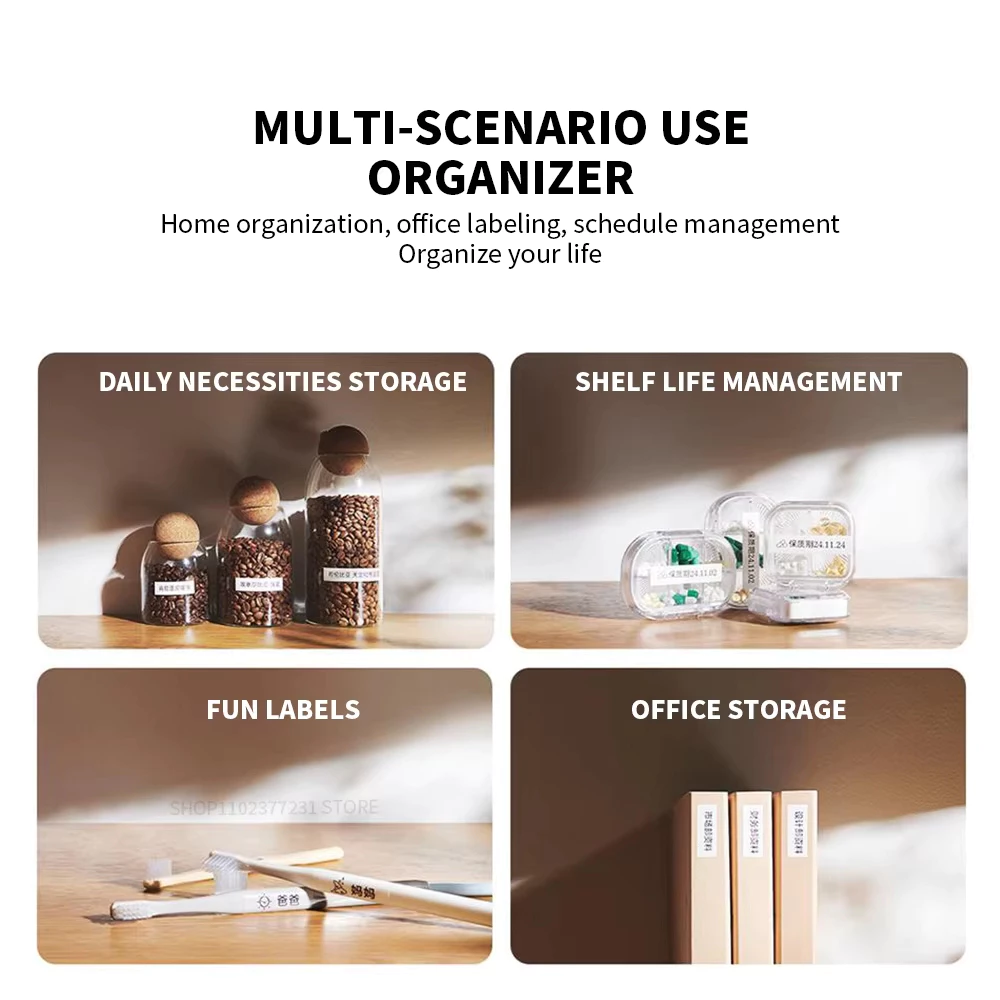 Xiaomi Smart Label Printer Portable Machine Mini Pocket Thermal ...