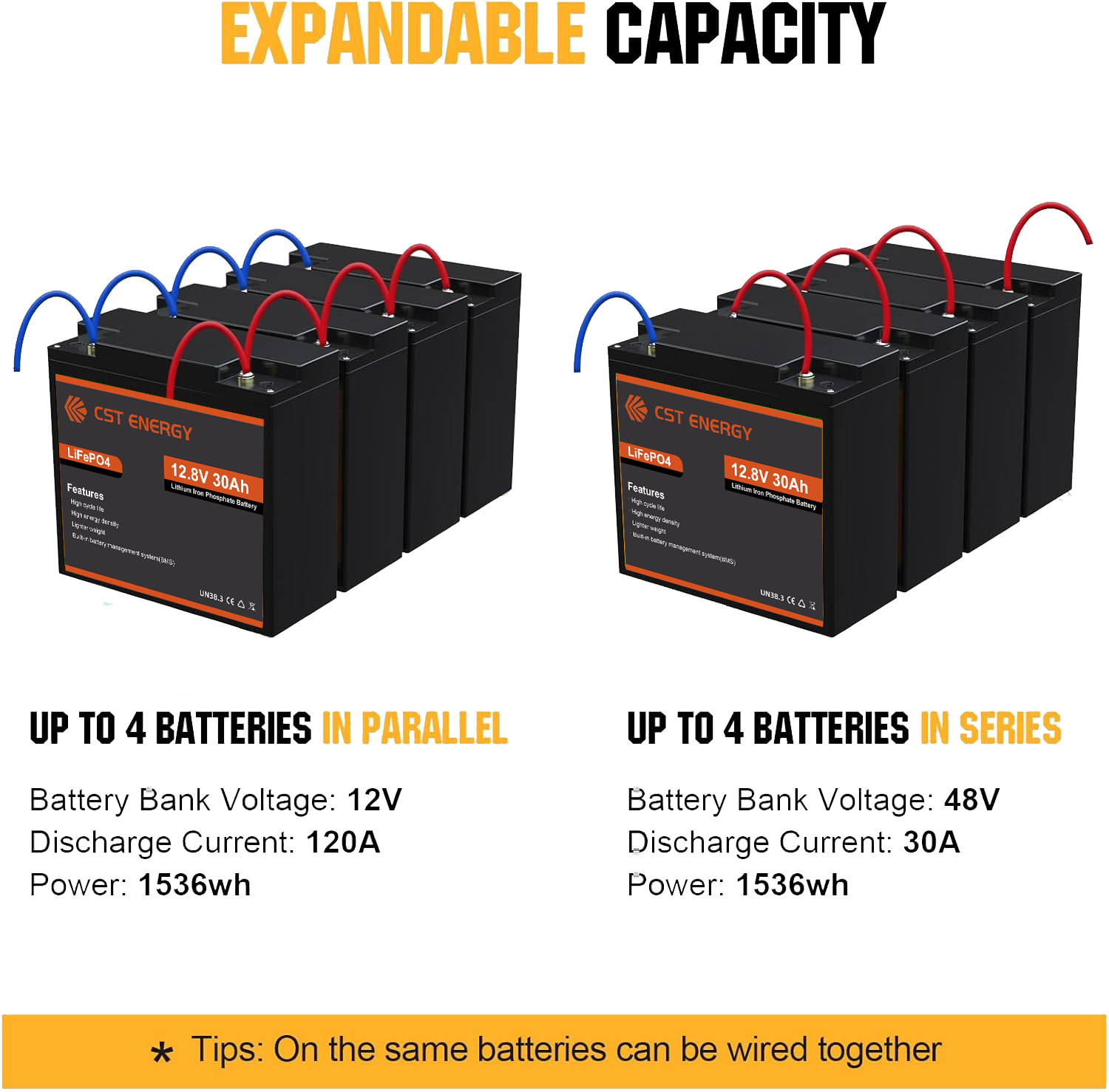 CST ENERGY LiFePo4 Battery 12V30AH LiFePo4 Battery 12V100AH with ...