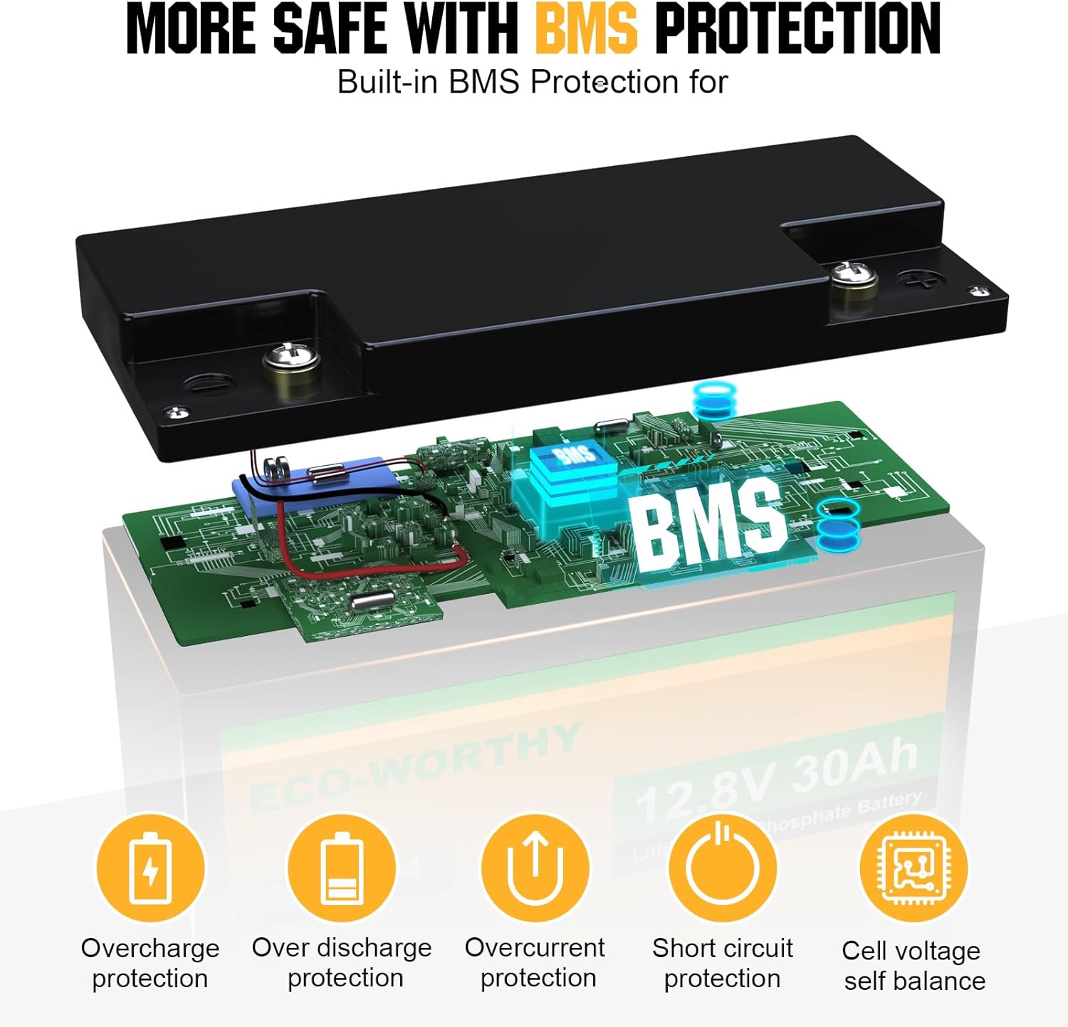 CST ENERGY LiFePo4 Battery 12V30AH LiFePo4 Battery 12V100AH with ...