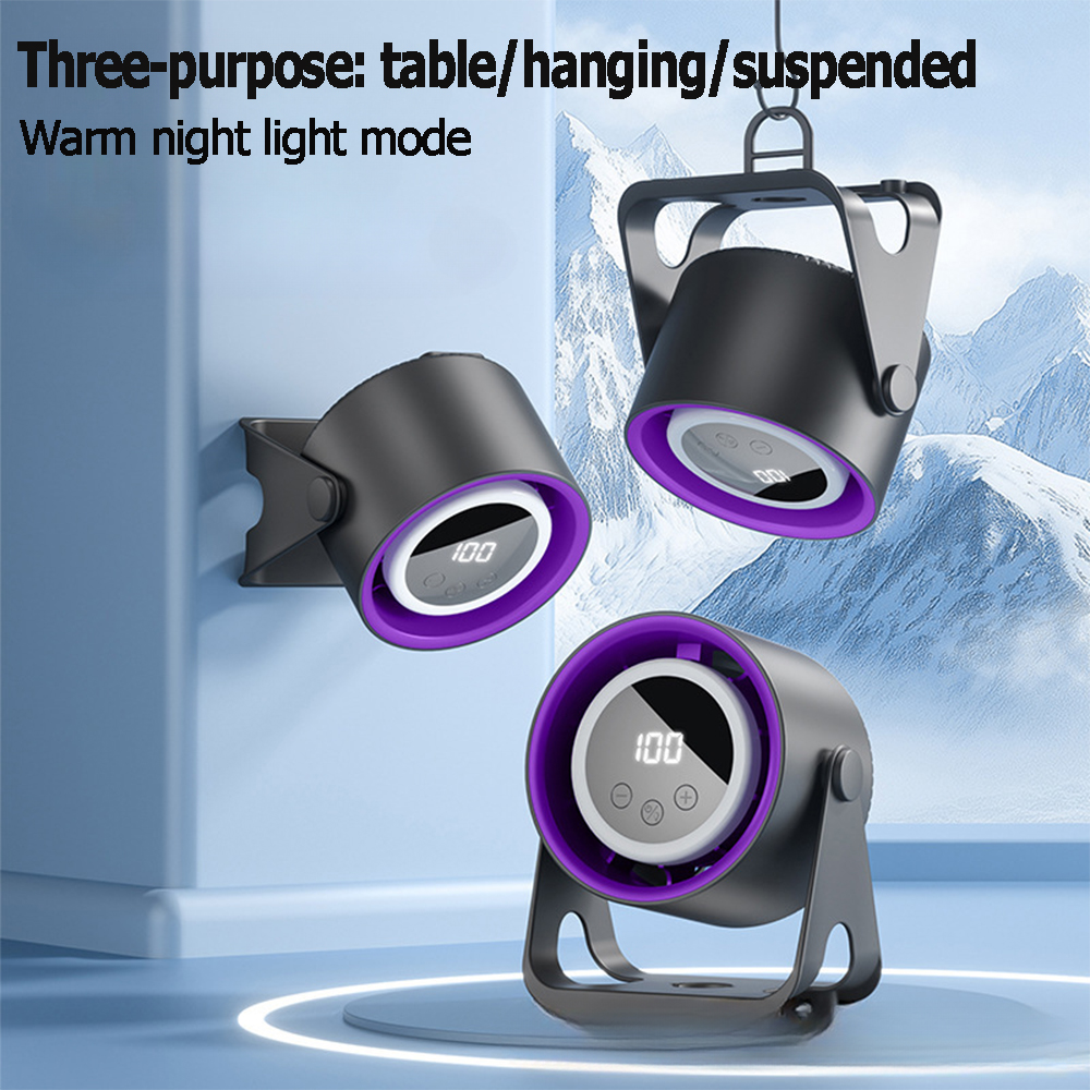 Upgrade Air Circulation Cooling Fan Charging Portable Electric Fan ...