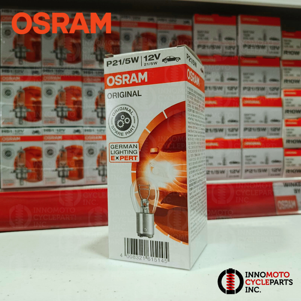 Osram S25 Tail Light OEM (10pcs) for Cars and Motorcycles P21 12V/5W ...
