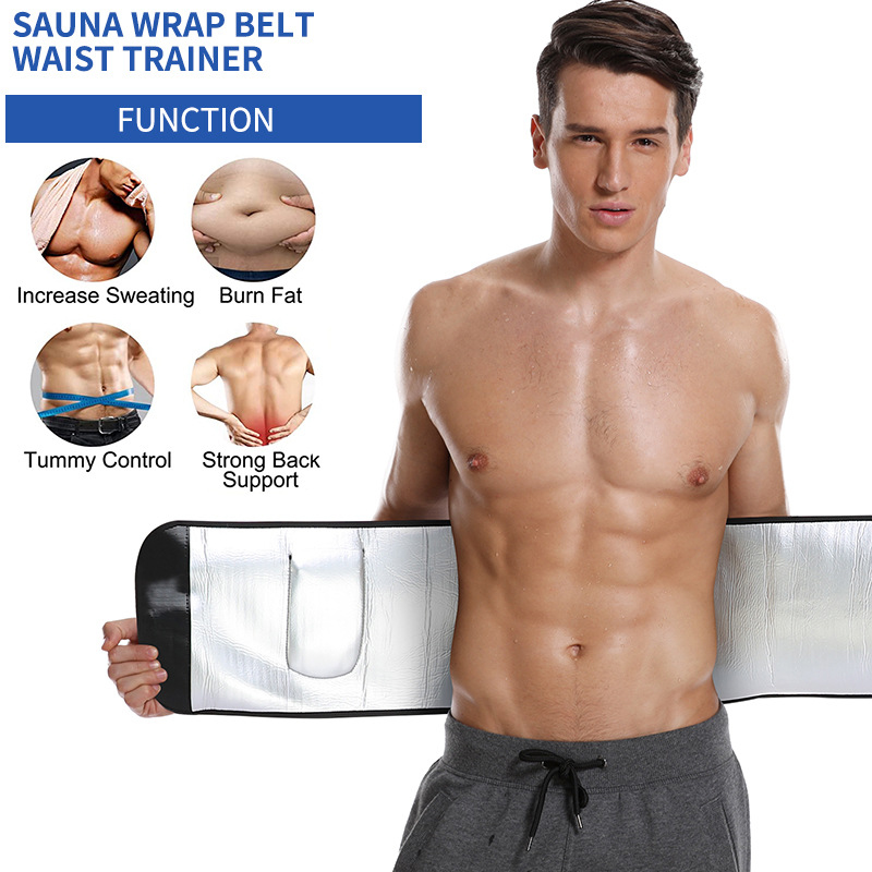 Sweat Adjustable Waist Trimmer Abdominal Band Belt Corset Waist Tainer ...