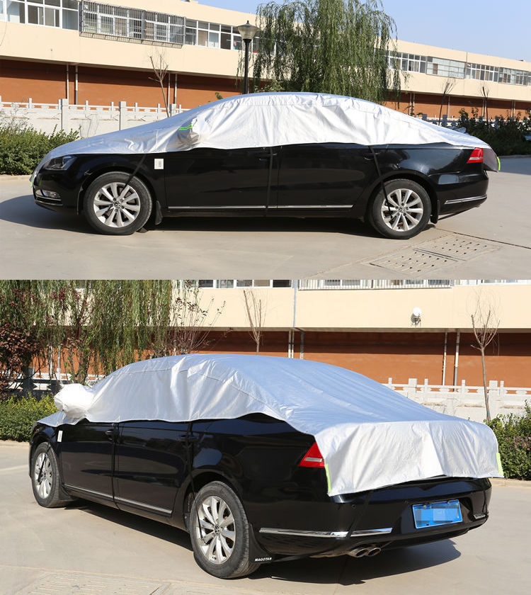 Car Cover Sedan Universal Dust Waterproof Car Cover Scratch-Resistant ...