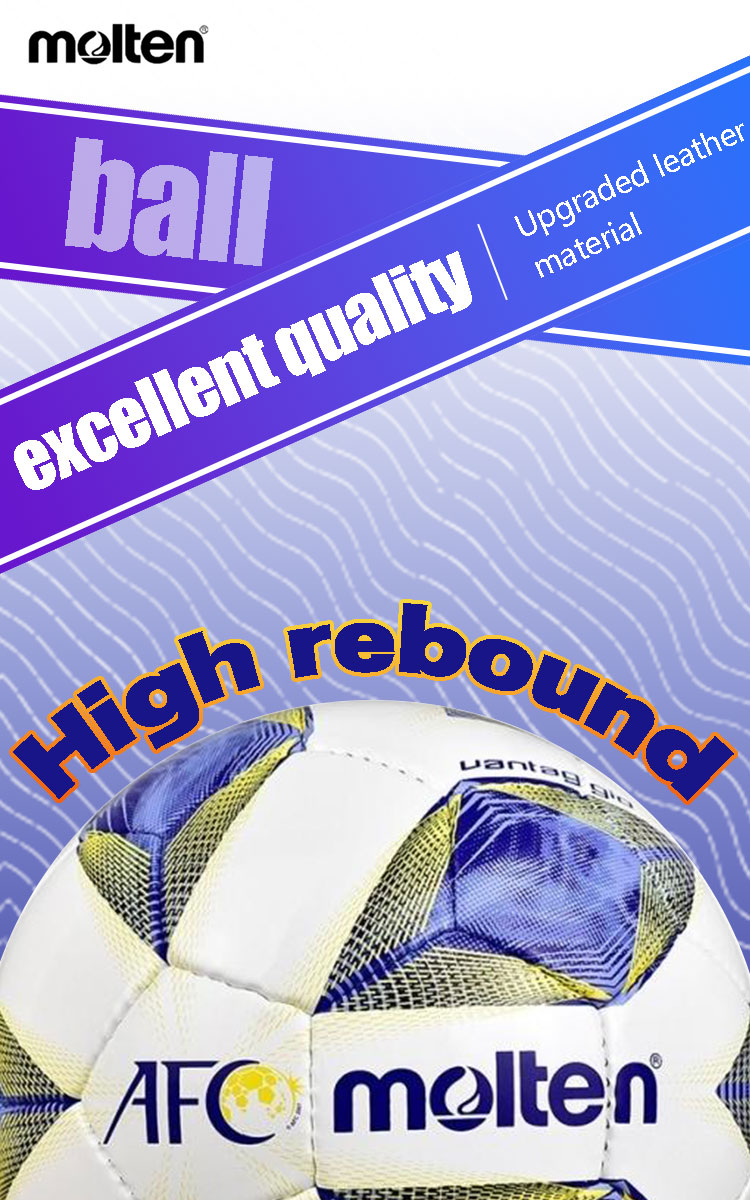 Original Molten Leather F5A5000 F5A3200 Soccer Football No. 5 Standard ...