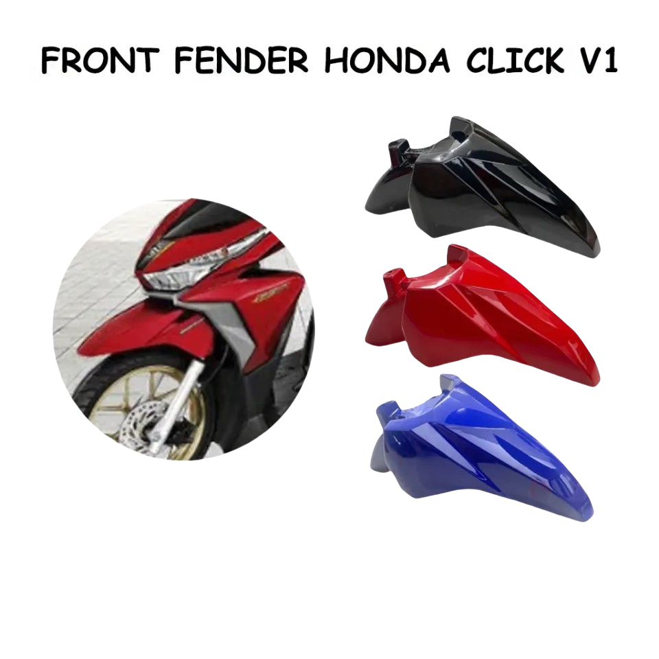 MOTORCYCLE PARTS FRONT FENDER HONDA CLICK V1 | Shopee Philippines