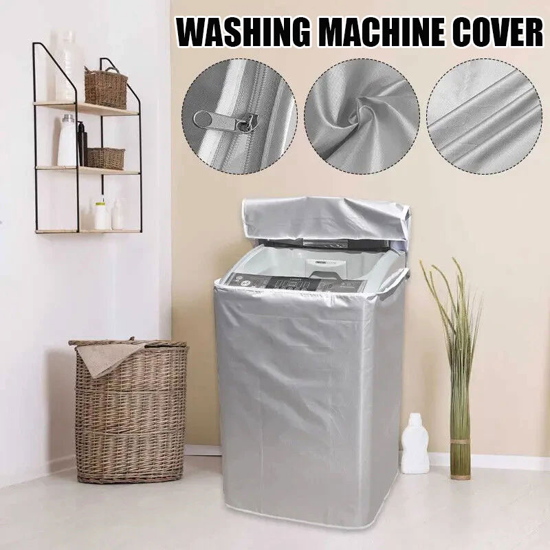Washing Machine Cover S/M/L/XL Top Open Washing Machine Protective ...