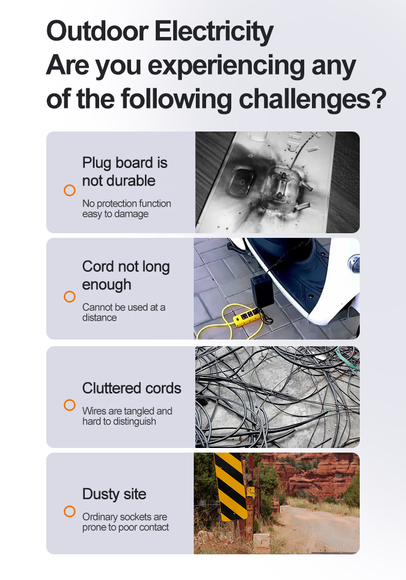 50/30/15 Meters Extension Wheel Cable Reel 220V Cord w/ HEAVY DUTY ...