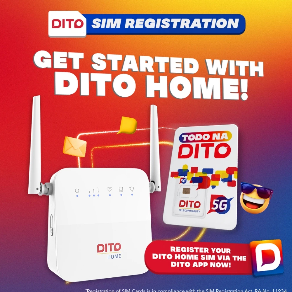 DITO Home WiFi Prepaid Starter Kit with 70GB Data | Shopee Philippines