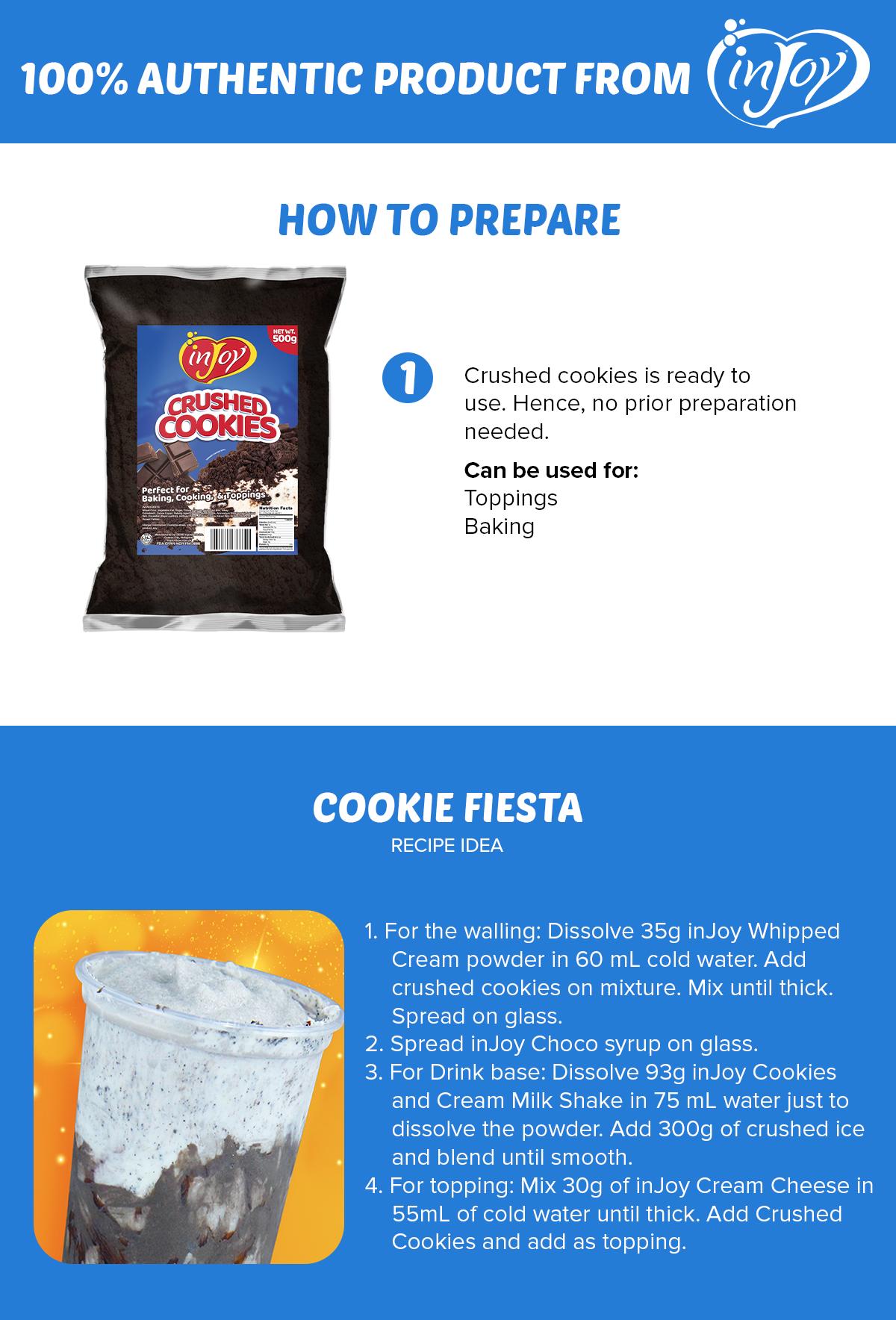 inJoy Crushed Cookies | Baking Goods and More | Shopee Philippines