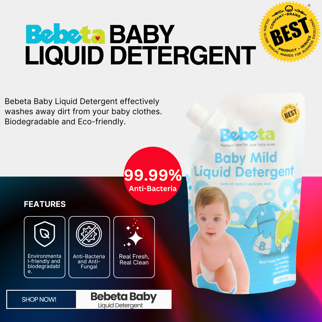 Bebeta Baby Mild Liquid Detergent 500ml | Shopee Philippines