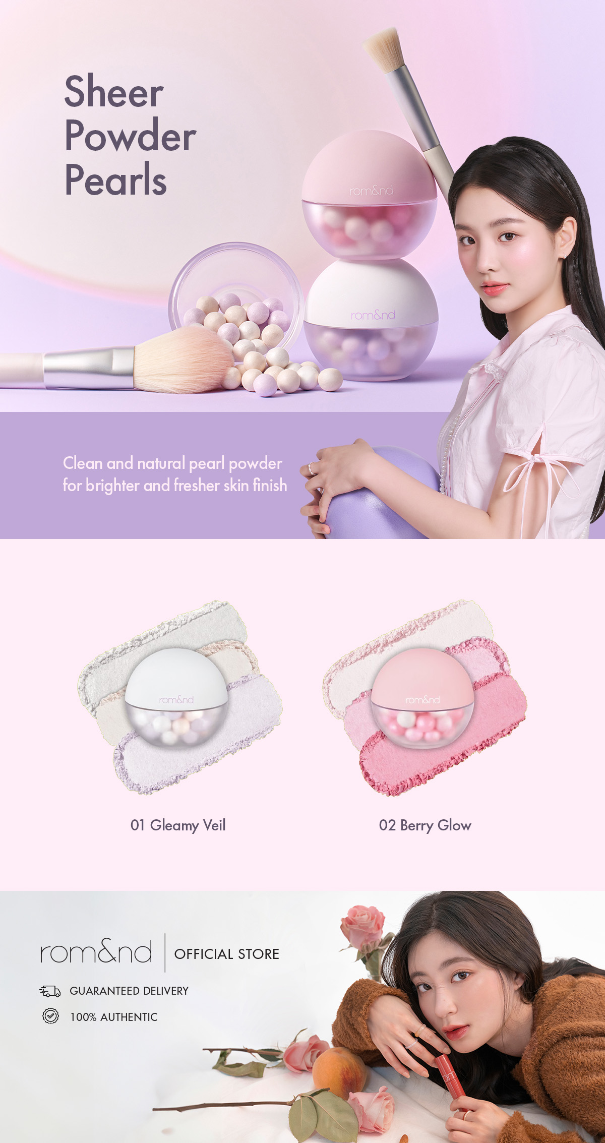 Romand Sheer Powder Pearls Rom&nd | Shopee Philippines