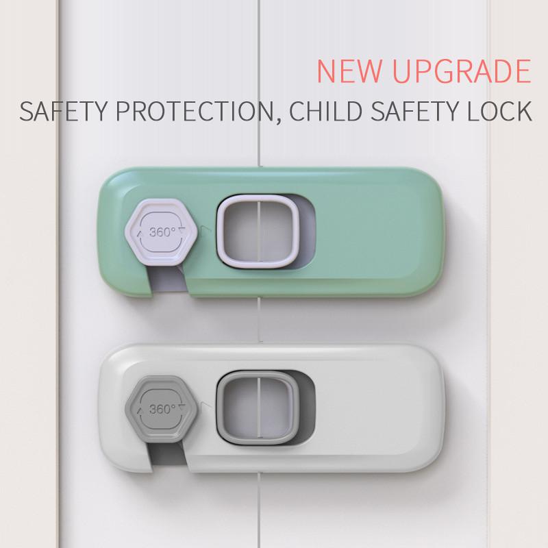 Child Safety Lock Baby Anti-Pinching Hand Refrigerator Lock Open Door ...