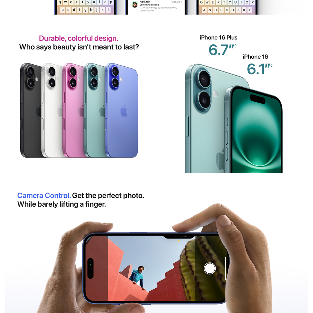 Apple iPhone 16 (6.1 inch) | Shopee Philippines