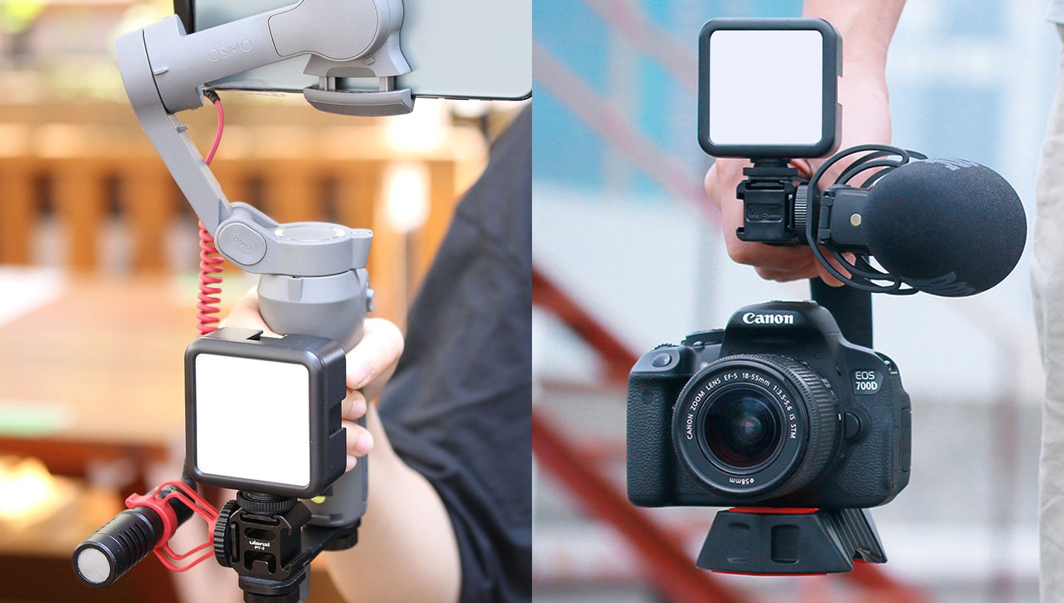 Ulanzi VL-49 Rechargable LED Video Light On Camera Mini Vlog Light ...