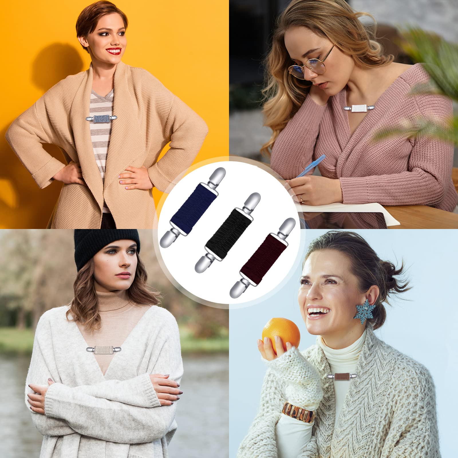 Fashion Brooch Fit Dress Cinch Clips Multifunctional Clip Dress Clip ...