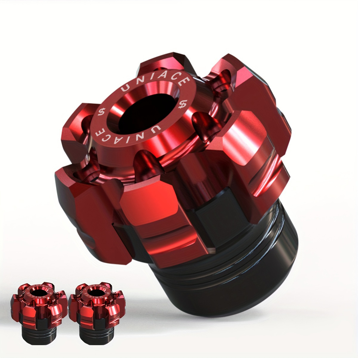 UNI ACE Motorcycle Axle Cap - Premium Aluminum Alloy Wheel Cap for All ...