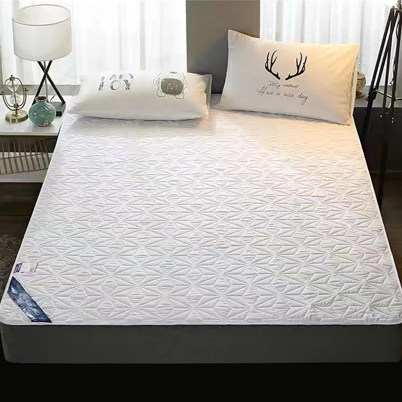 100% Waterproof Mattress Protector Bedsheet Foam Topper Mattres Cover ...