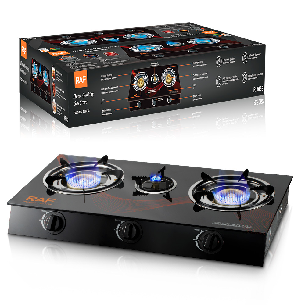 RAF Electronic Ignition Heavy Duty Burner Gas Stove without Cylinder ...