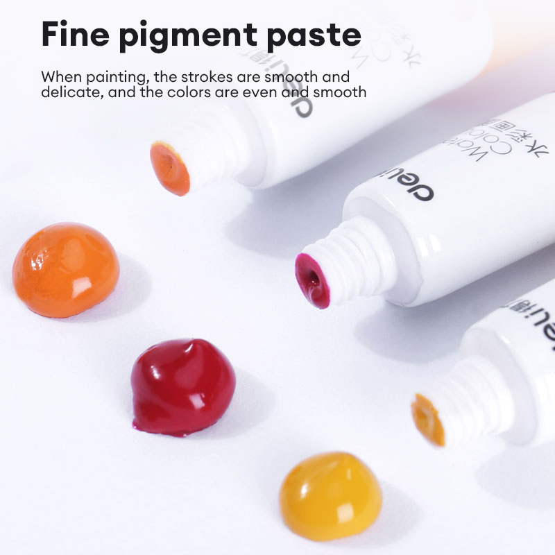 Deli 12/18/24 Color Oil Paint Paint Set 5ml Tubes Art Oil Paint Pigment ...