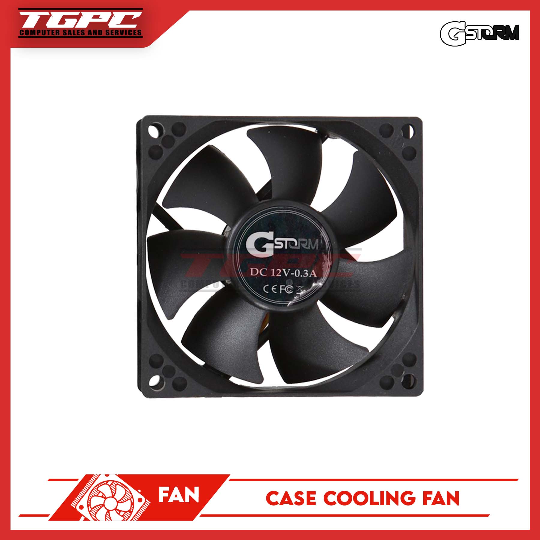 GStorm Cooling Fan 12V 80mm for CPU Case | Shopee Philippines