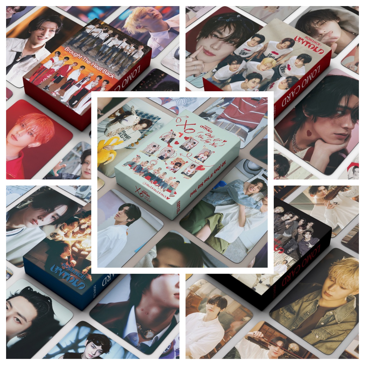 55PCS/Box Lomo Card Postcards Album Brought The Heat Back LOMO Card ...