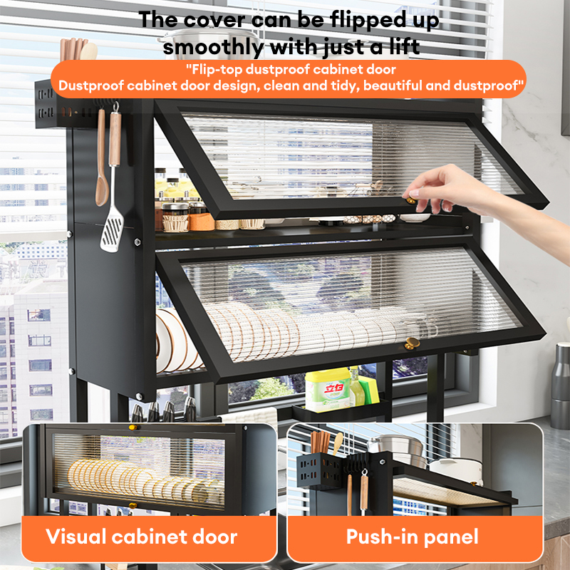 Kitchen Carbon Steel Double-layer Sink Stgare Rack Multifunctional ...