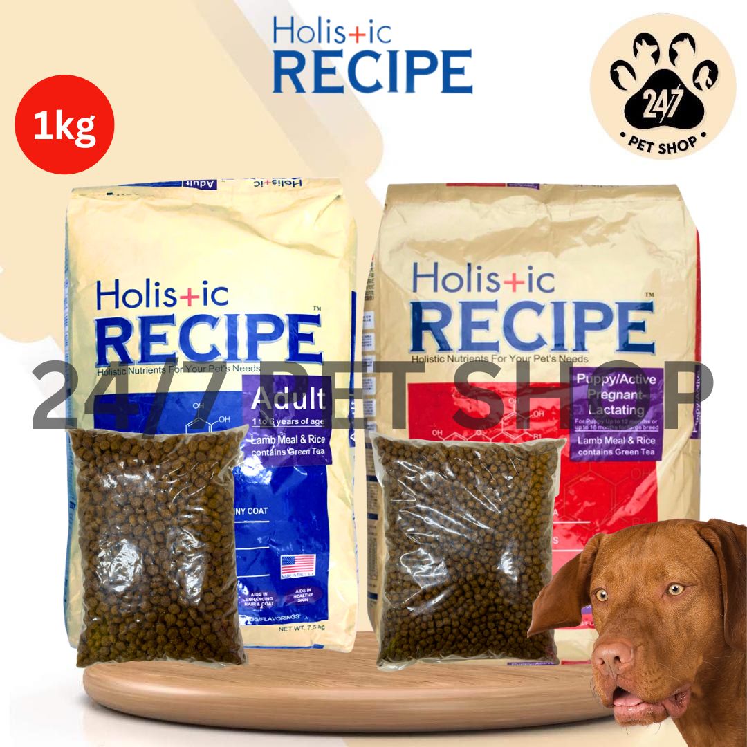 1kg Holistic Recipe Repacked Dog Dry Food All Stages Adult Puppy ...