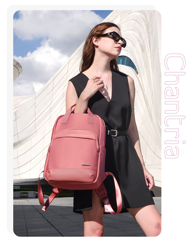 Chantria CB00762 Nylon Light Weight College Bag 14'' Inch Laptop ...
