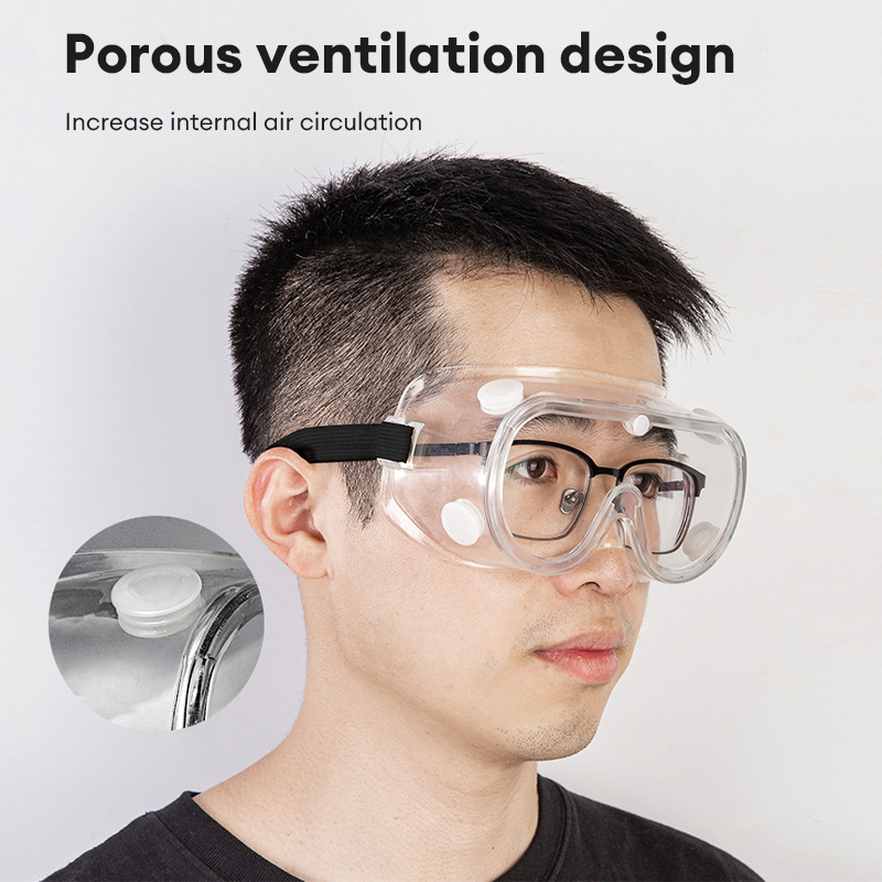 Deli Anti-impact Eye Mask Safety Lab Goggles Medical Safety Goggles Eye ...
