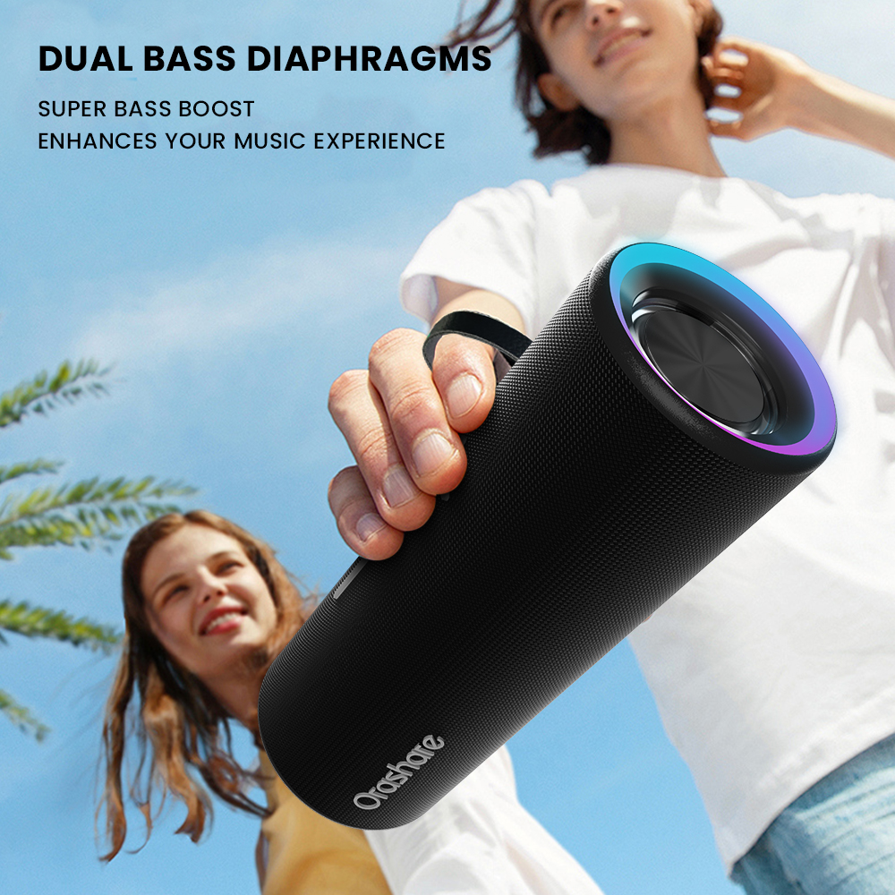 Orashare BS04 Ultra Bluetooth Speaker With RGB Light 30W Power Sound ...