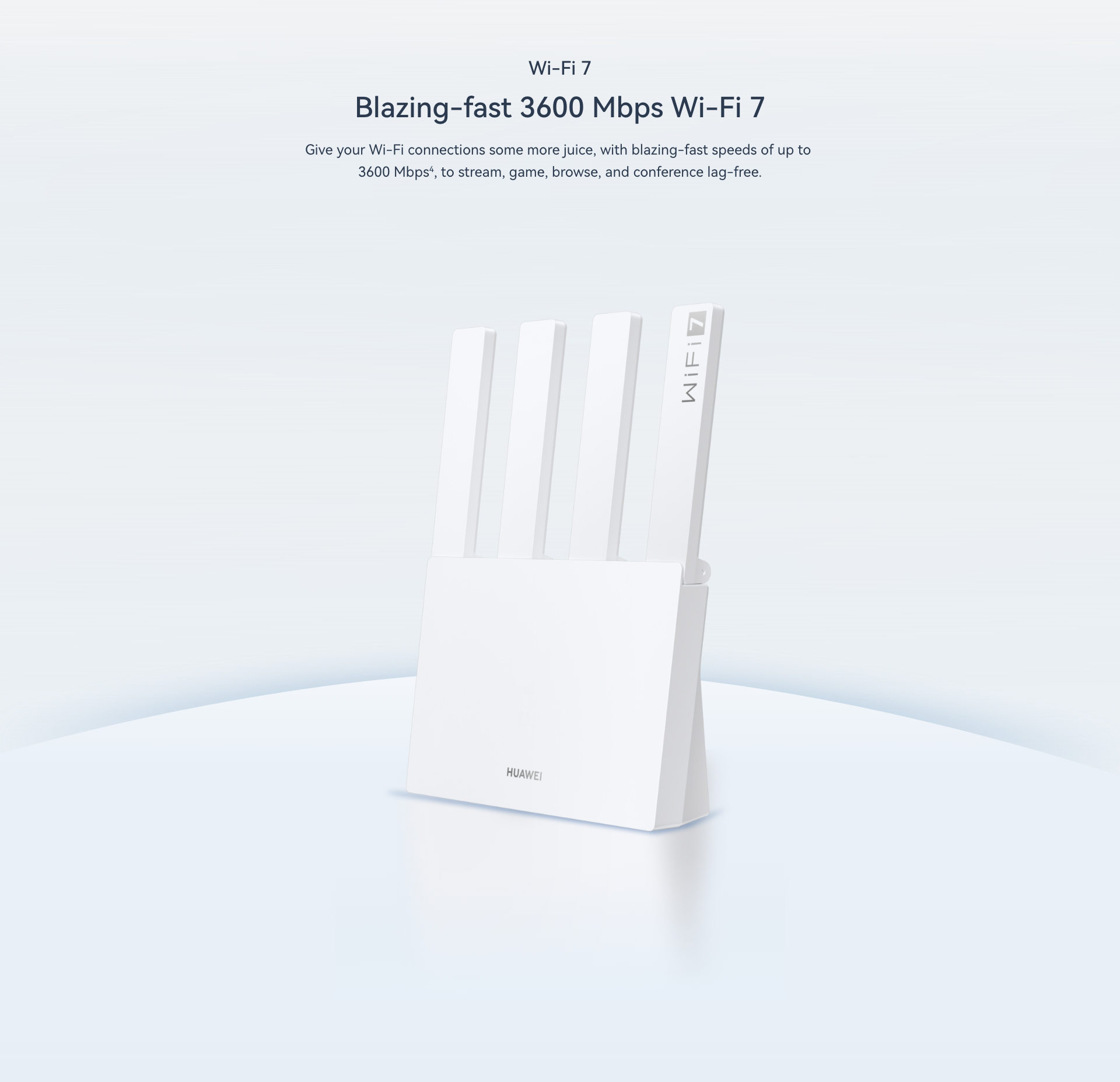 HUAWEI WIFI BE3 Router | 3.6 Gbps Dual-Band Wi-Fi 7 | Broad Coverage ...