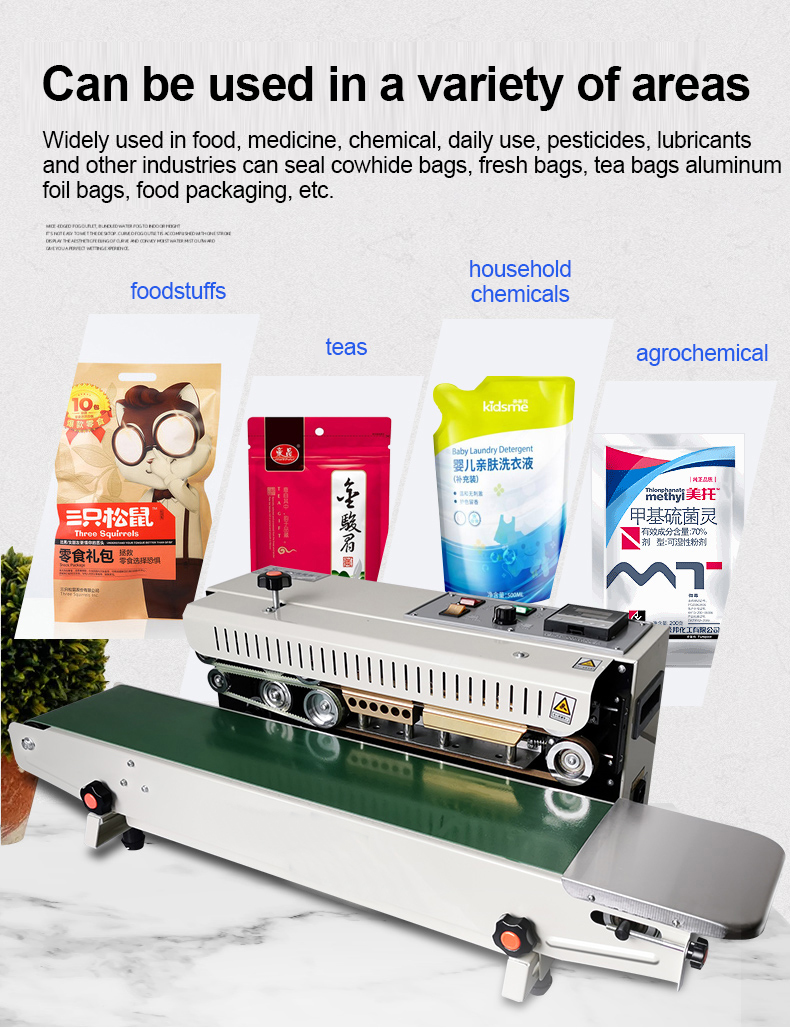 iker FR900 Plastic Bag Band Sealing Machine Sealer fully automatic ...