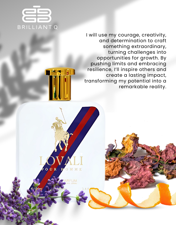 BRILLIANT.Q LOVALI PQLQ LONG LASTING POUR HOMME EAU DE PARFUM NATURAL ...