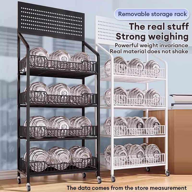 Metal Rack Organizer Layer Supermarket Shelves Snack Shelf Steel Rack ...