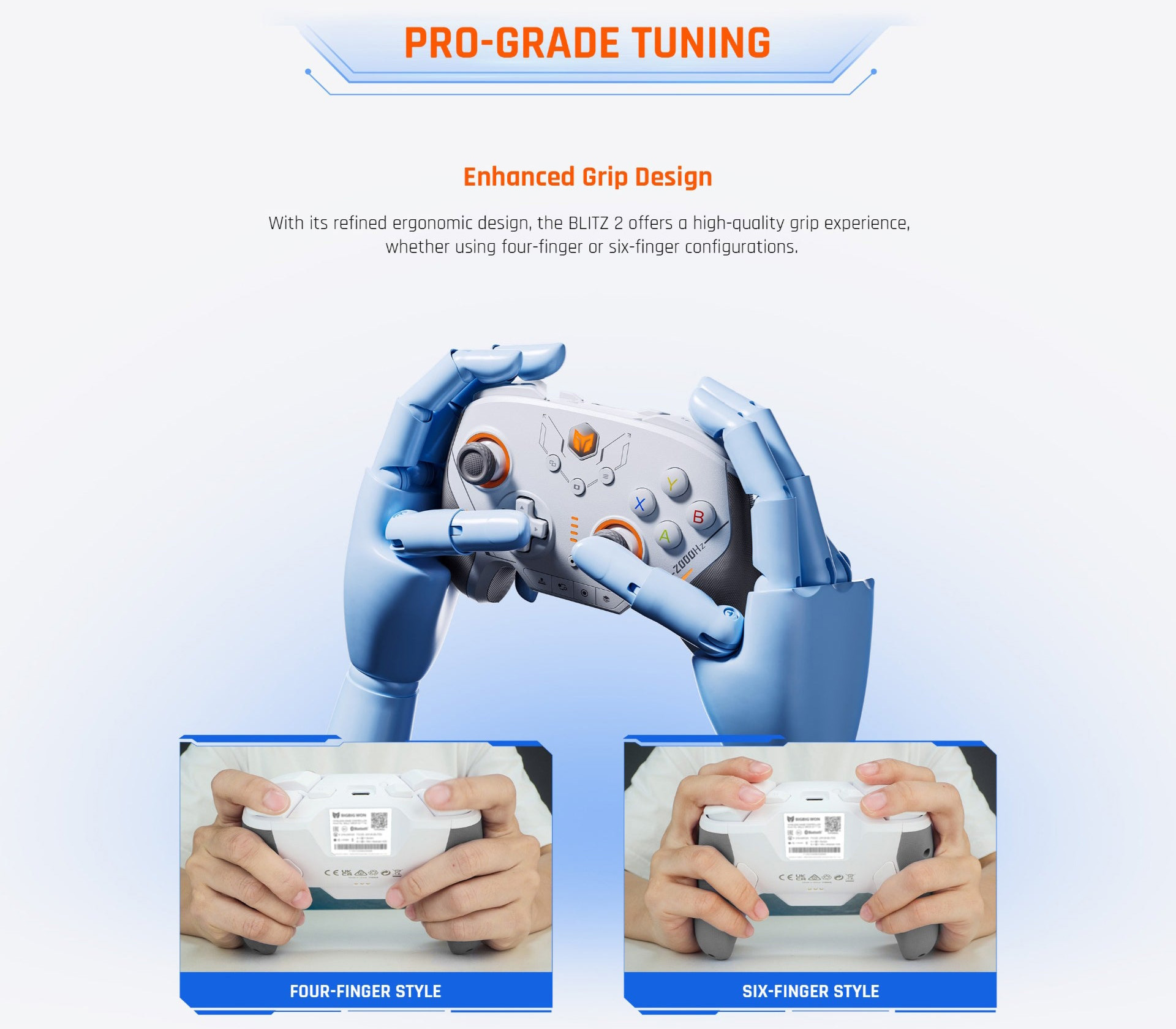 Bigbig Won Blitz 2 TMR Pro Wireless Gaming Controller for Win 10&11 ...