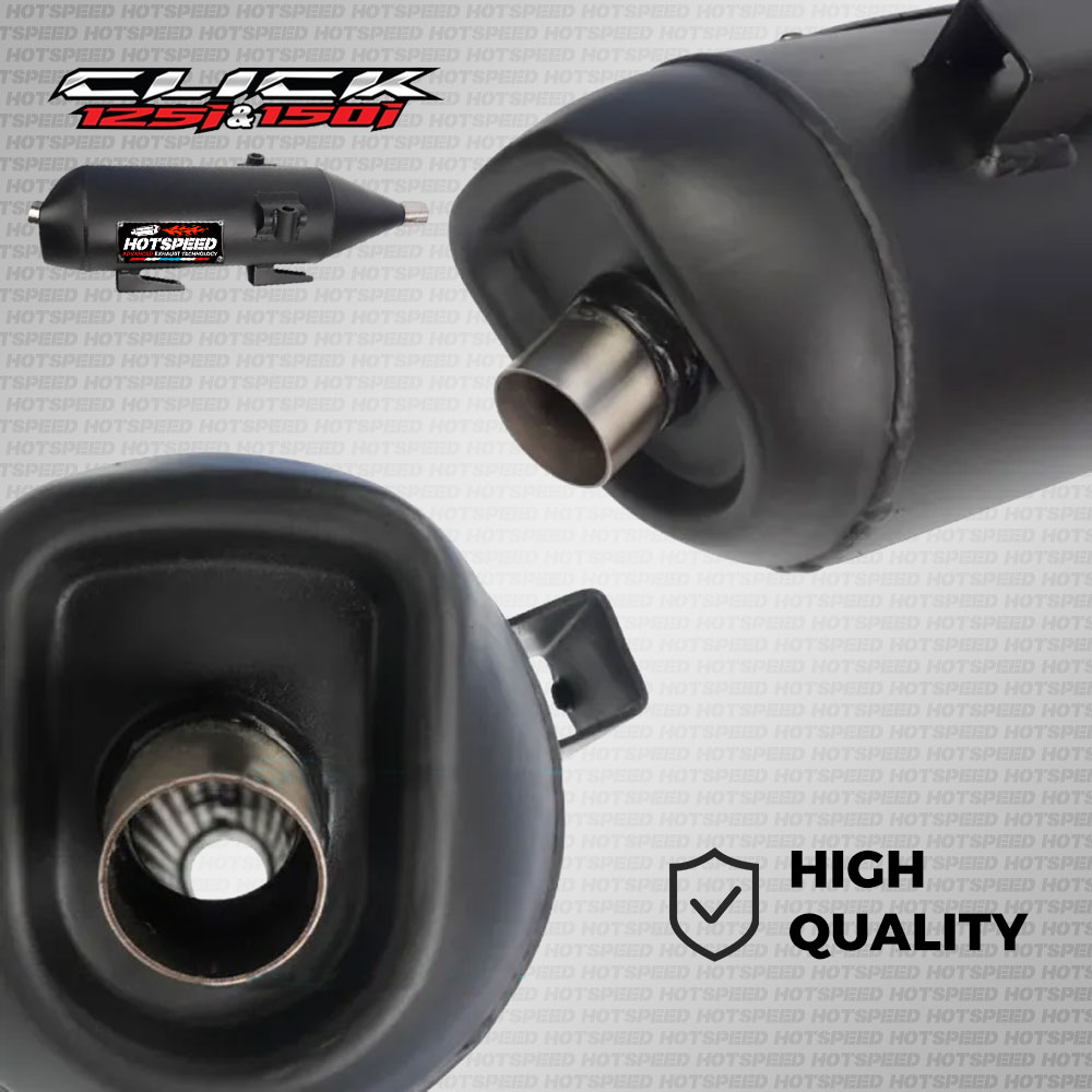 HOTSPEED Muffler Pipe For Click 125i 150i Original Power Pipes V3 With ...
