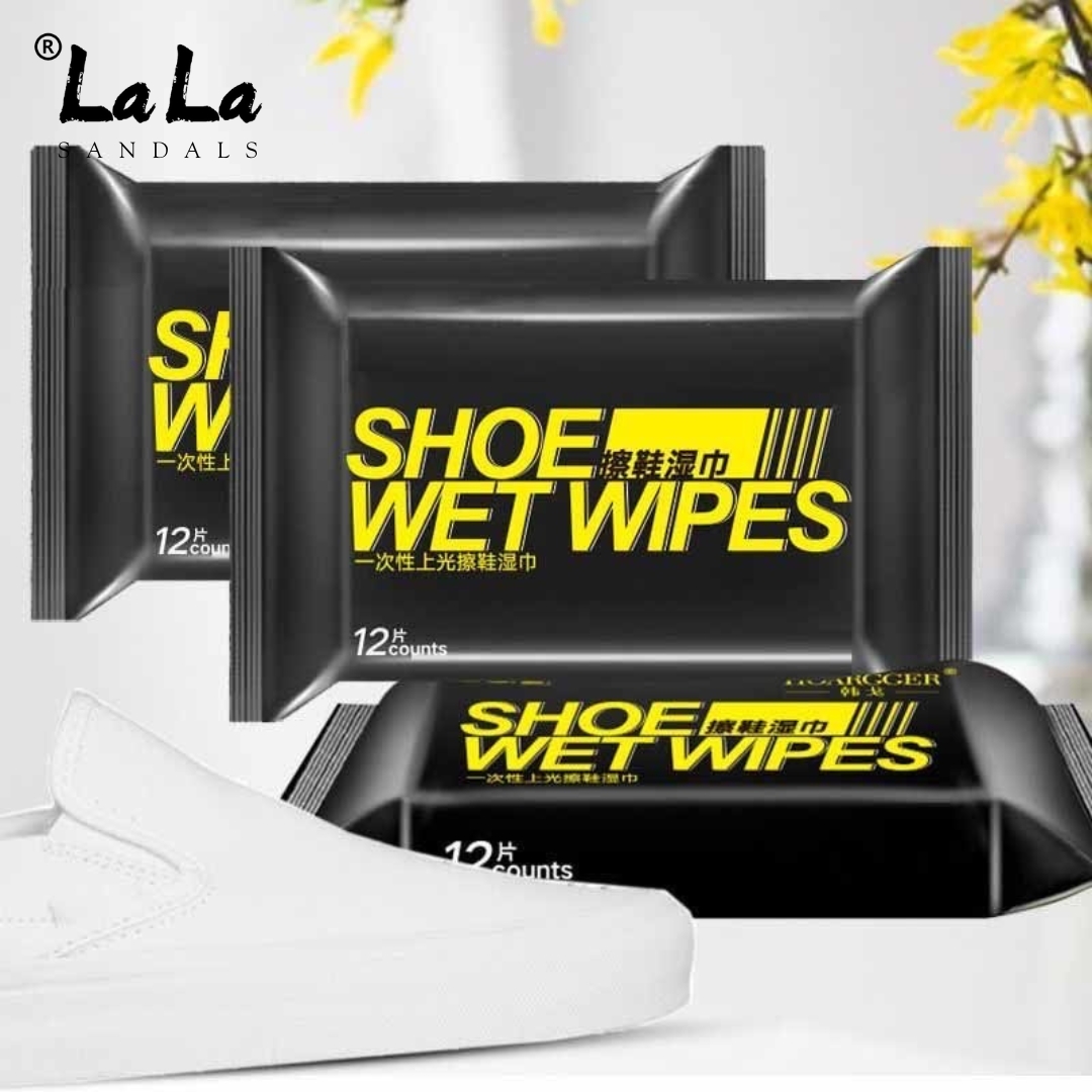 LALA Instant Shoe Whitening Wet Wipes for Sneakers and Any Other ...