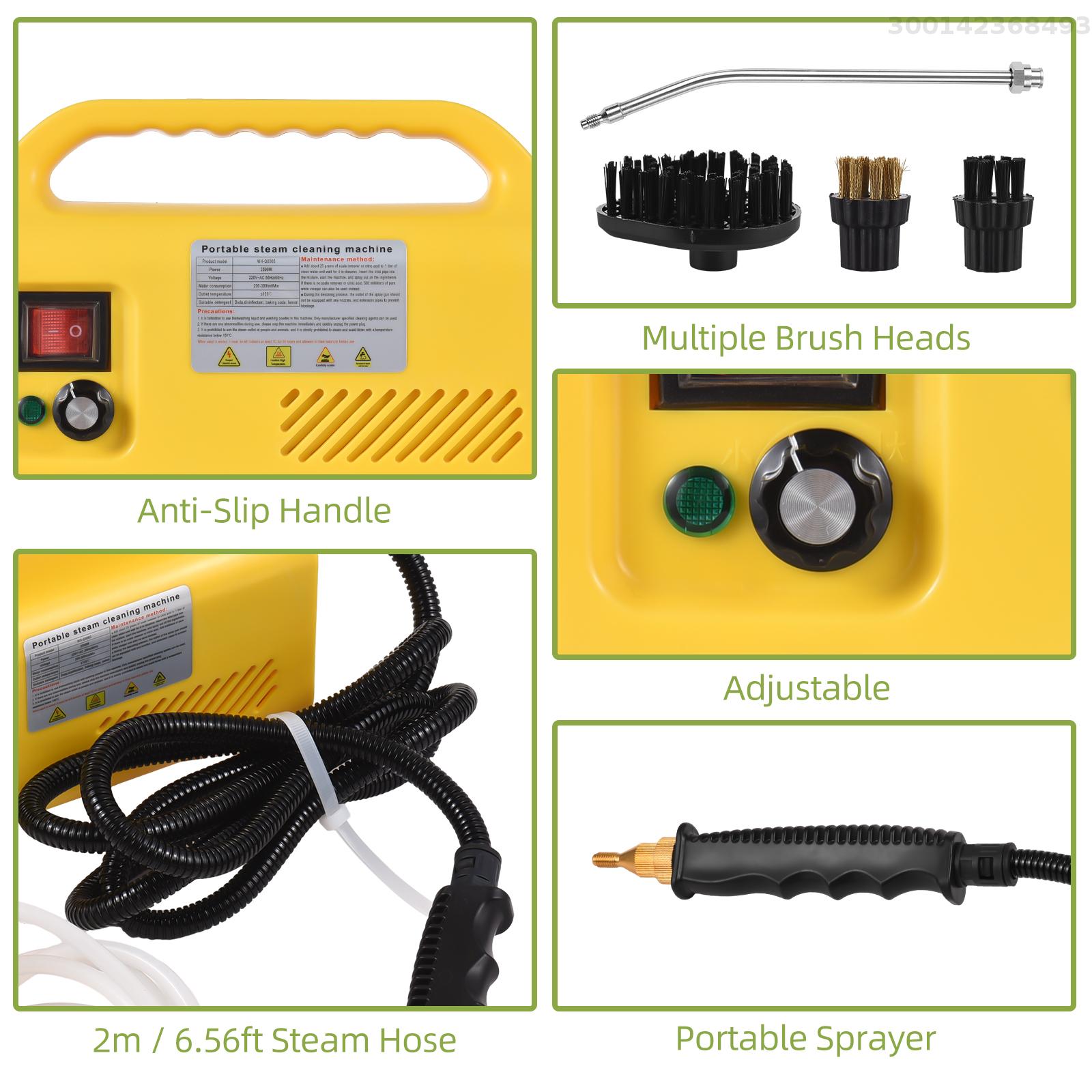 Handheld High-Temperature And High-Pressure Steam Cleaner 2500W ...