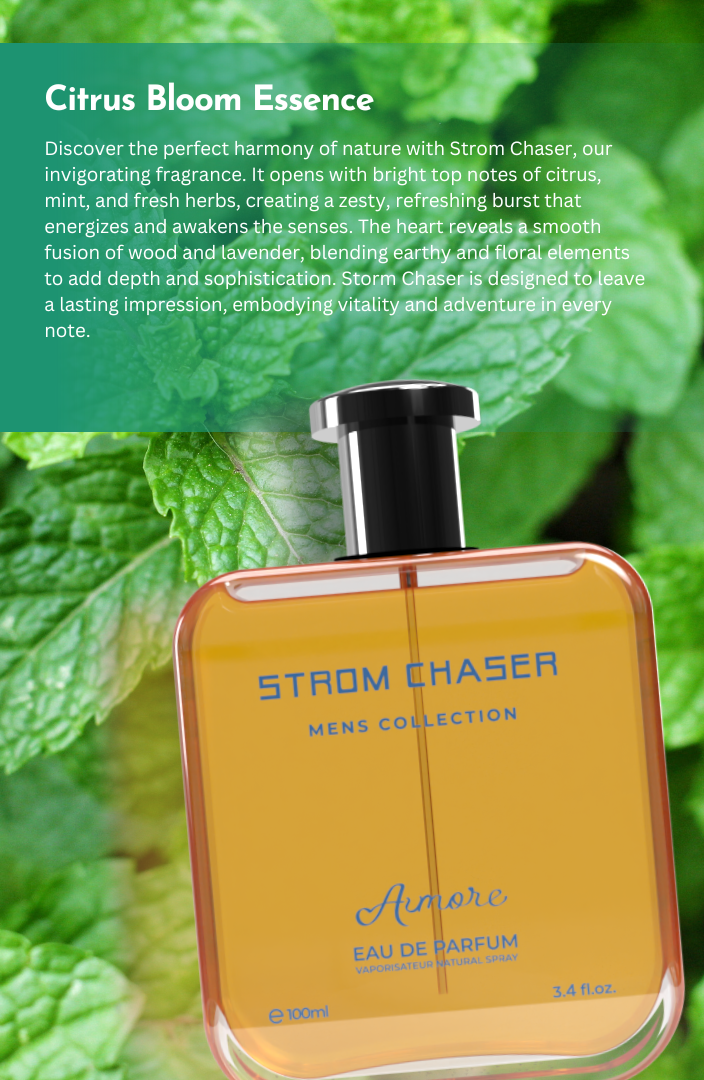 AKRYMI Strom Chaser 100ml Perfume for Men cool Perfumes Scent long ...