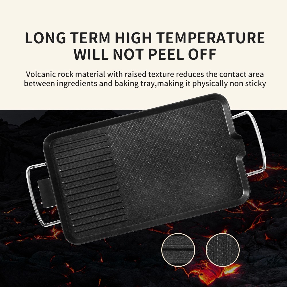 MONDIAL Electric BBQ Grill Pan Multifunctional Grill Pan Korean BBQ ...