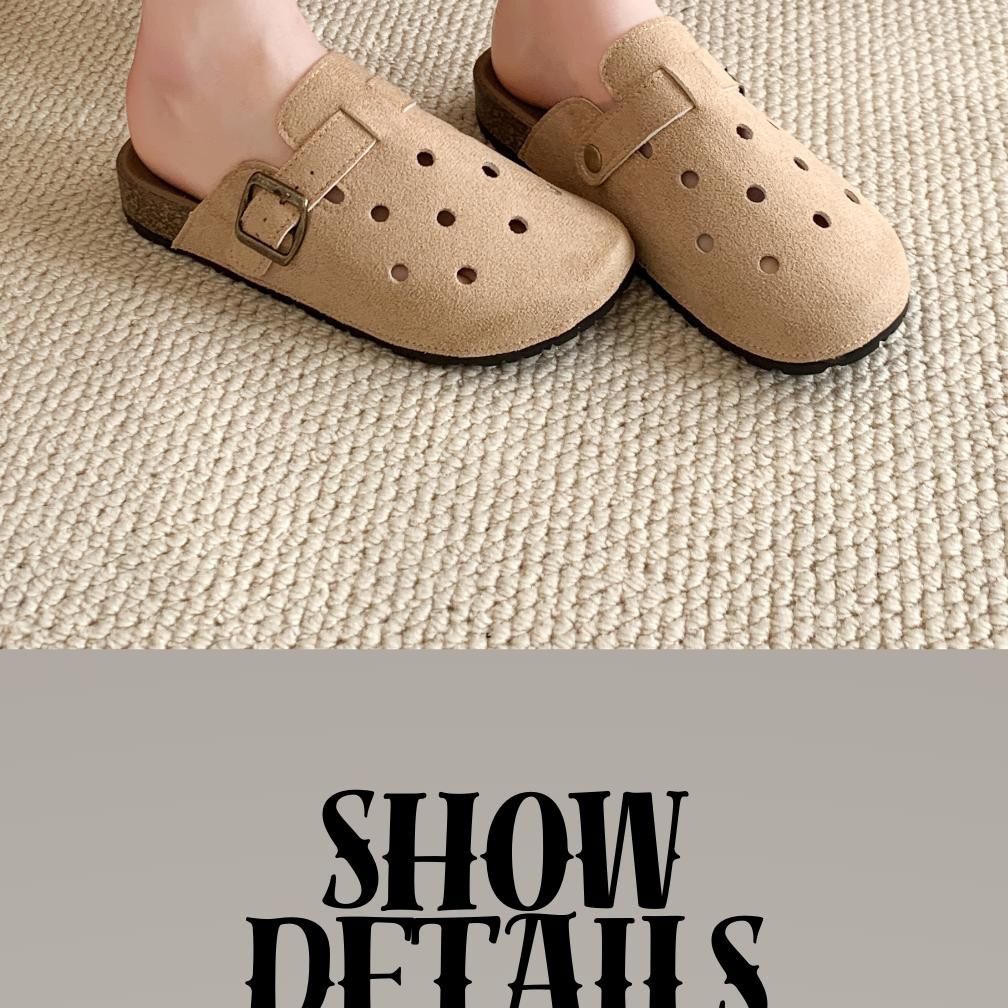 YOTO Shoes Clogs Sandals For Women Comfort Casual Perforated Breathable ...