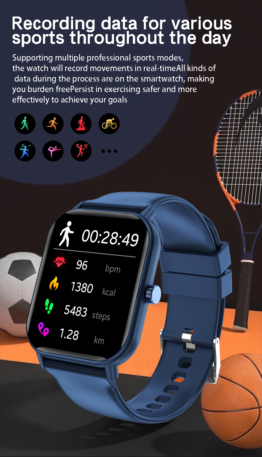 【Buy 1 Take 1】Aolon/Huafit GTS 2025 Smart Watch For Men Women Bluetooth ...