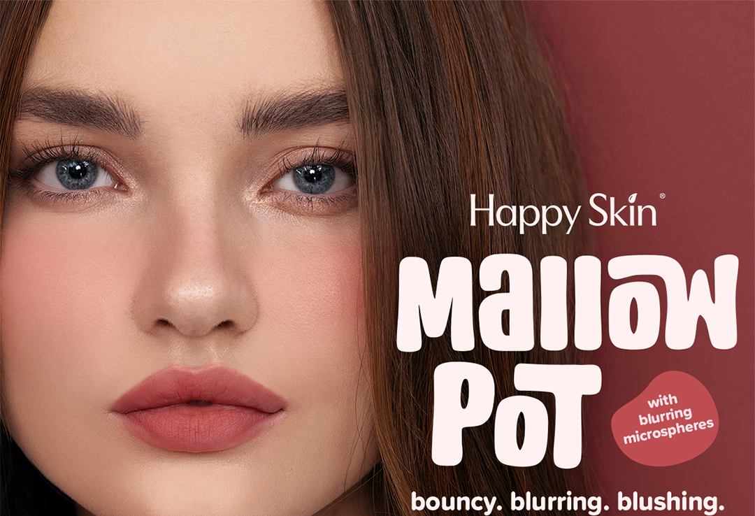 Happy Skin Mallow Pot + Blush Brush Duo | Shopee Philippines